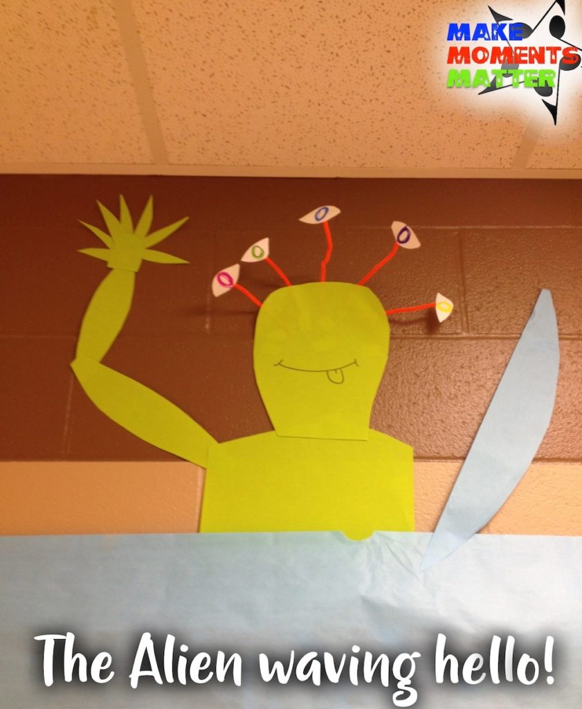 Space Invaders Concert Bulletin Board - Make Moments Matter