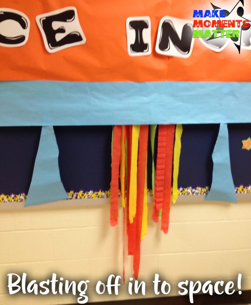 Space Invaders Concert Bulletin Board - Make Moments Matter