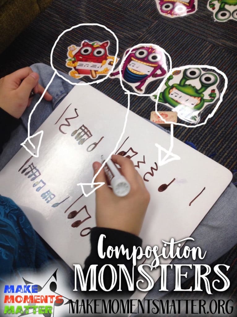 Music Monsters – Composition Game for 3rd Grade and Beyond - Make ...