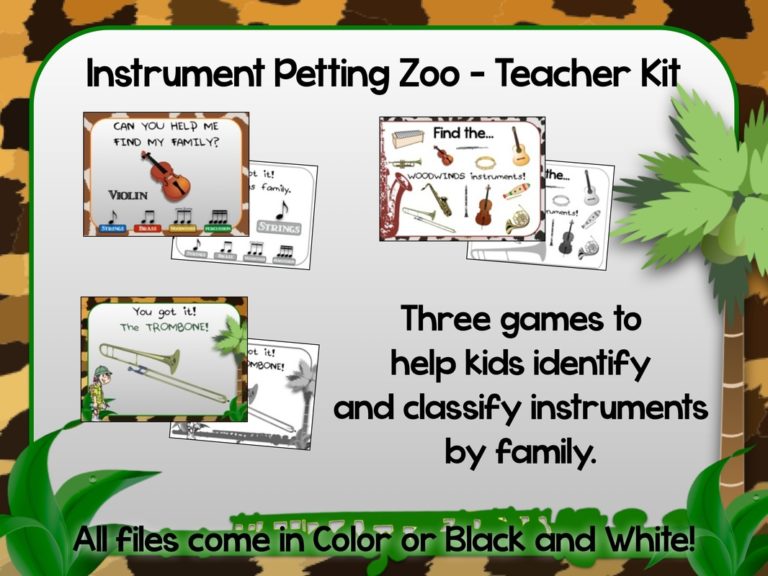 Instrument Petting Zoo! Parent Teacher Conference Day Win! - Make ...