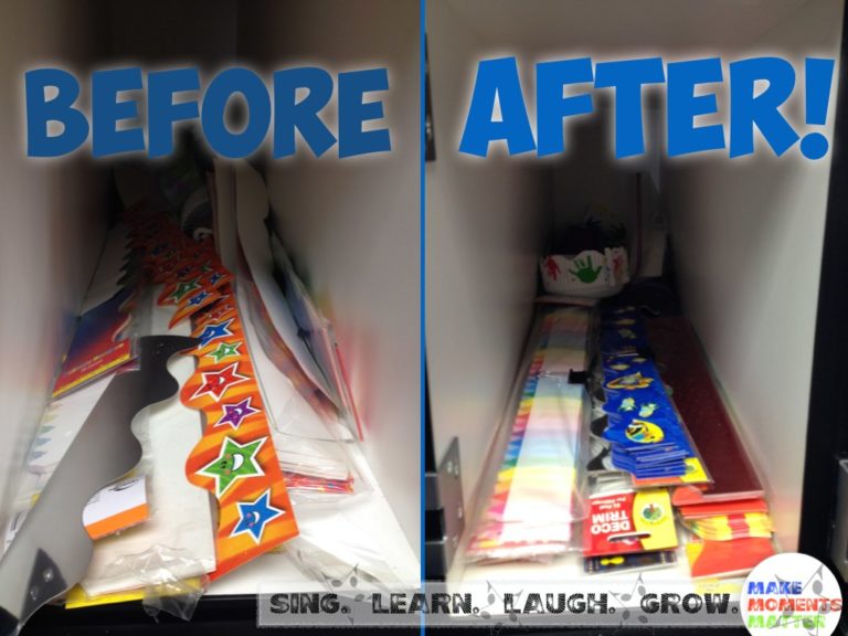 Bulletin Board Borders - ORGANIZED!! - Make Moments Matter