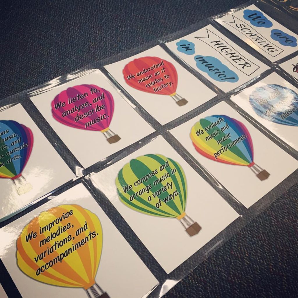 I Can Statements in the Music Room - Make Moments Matter