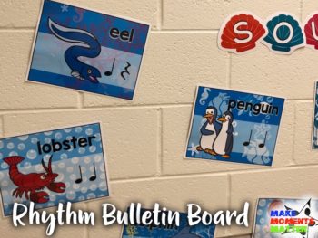 Rhythm on the Wall - Content Driven Bulletin Board Ideas - Make Moments ...