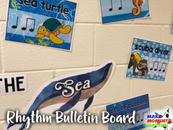 Rhythm on the Wall - Content Driven Bulletin Board Ideas - Make Moments ...