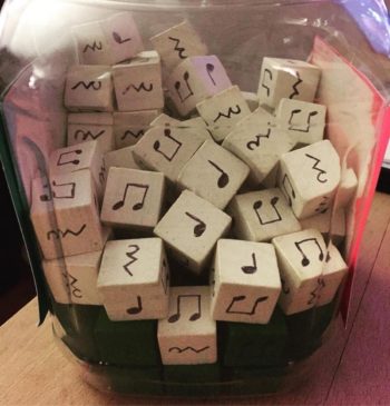 Rhythm Dice for the Music Room - Make Moments Matter