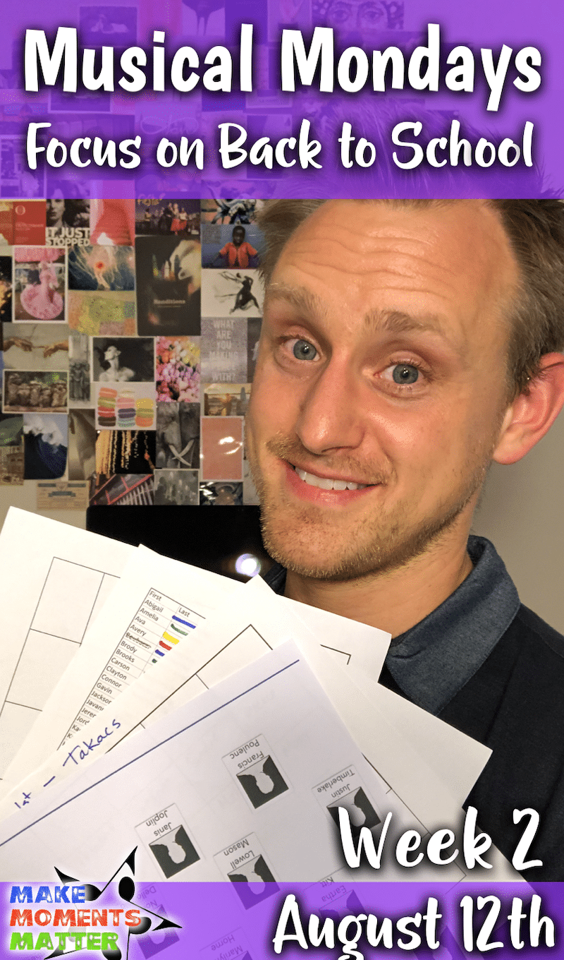 Musical Mondays Recap 2019 - 2020 - Make Moments Matter