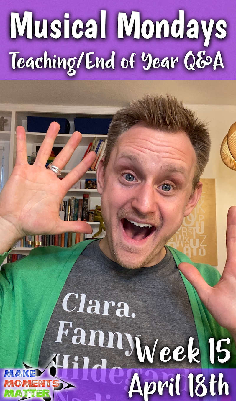 Musical Mondays Recap 2021-2022 - Make Moments Matter